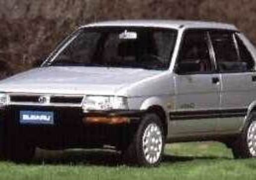 Subaru Justy J10 5 porte 4WD (10/1986 - 09/1989): prezzo e scheda ...