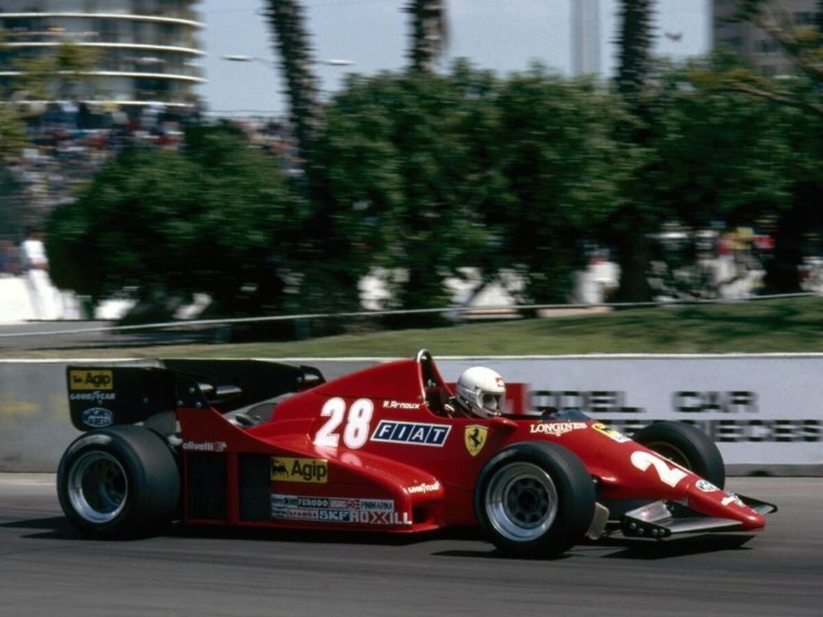 René Arnoux, dai duelli con Villeneuve alla Ferrari - Formula 1 ...