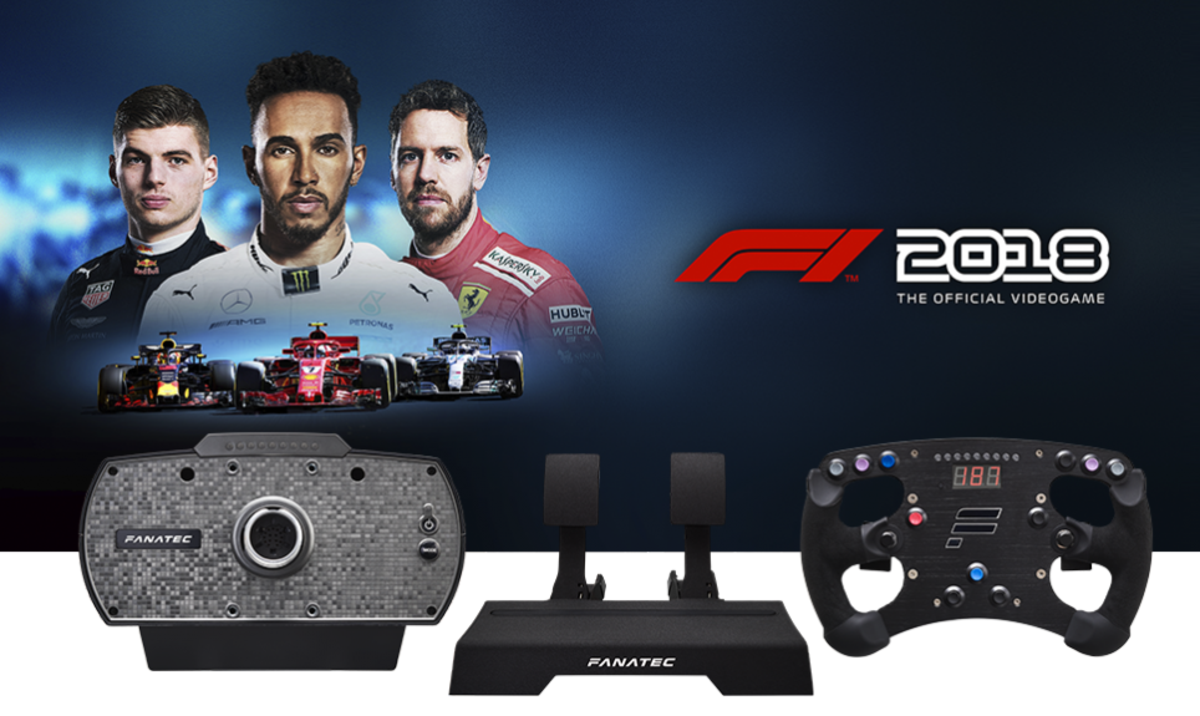 Fanatec e F1 2018, tre bundles per la massima esperienza di guida ...