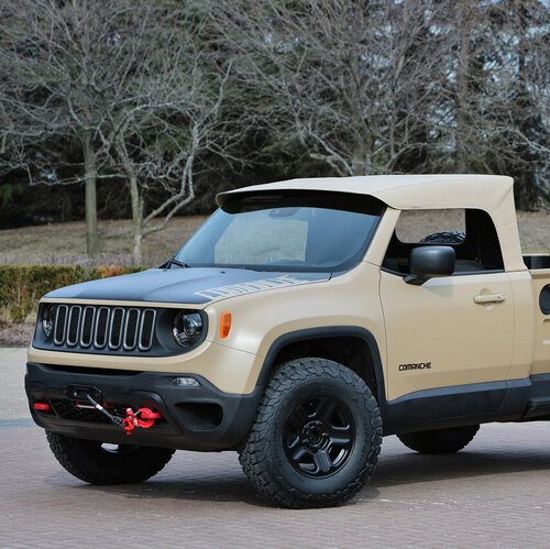 Jeep Renegade Comanche, la Renegade pick up - News - Automoto.it