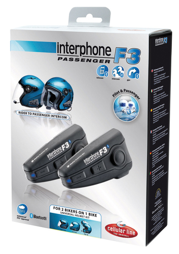 Cellular Line Interphone F3 Passenger - Accessori - Moto.it