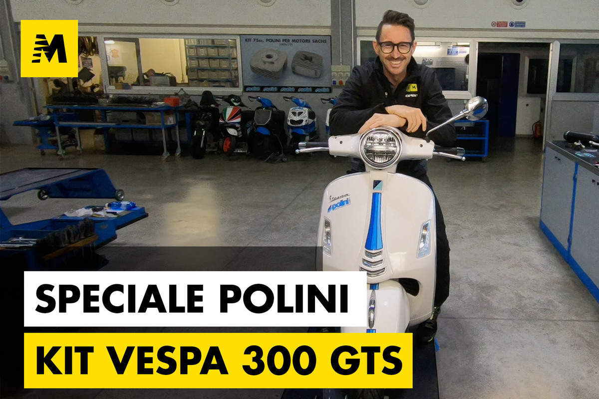 Polini. Il kit gruppo termico per Vespa 300 GTS. Puntata 6 - Accessori ...