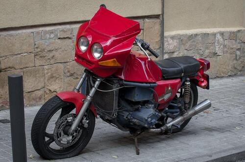 La maxi moto Fiat con motore quattro cilindri 900, Bestiale e ...