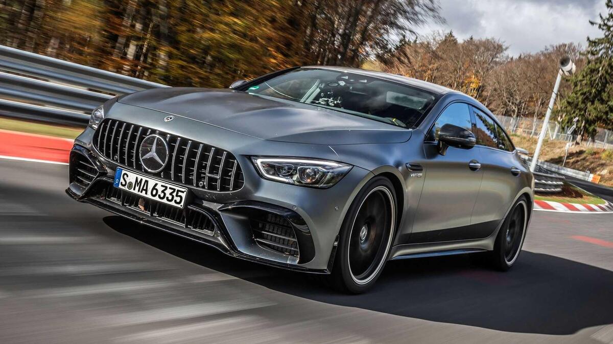 Mercedes-AMG GT 63 S, record di classe al Nürburgring: 7'23"009 [Video ...