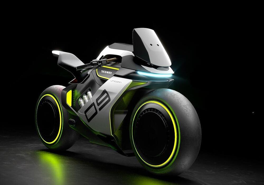 Segway Apex H2. La moto ibrida elettrica e a idrogeno - Moto.it