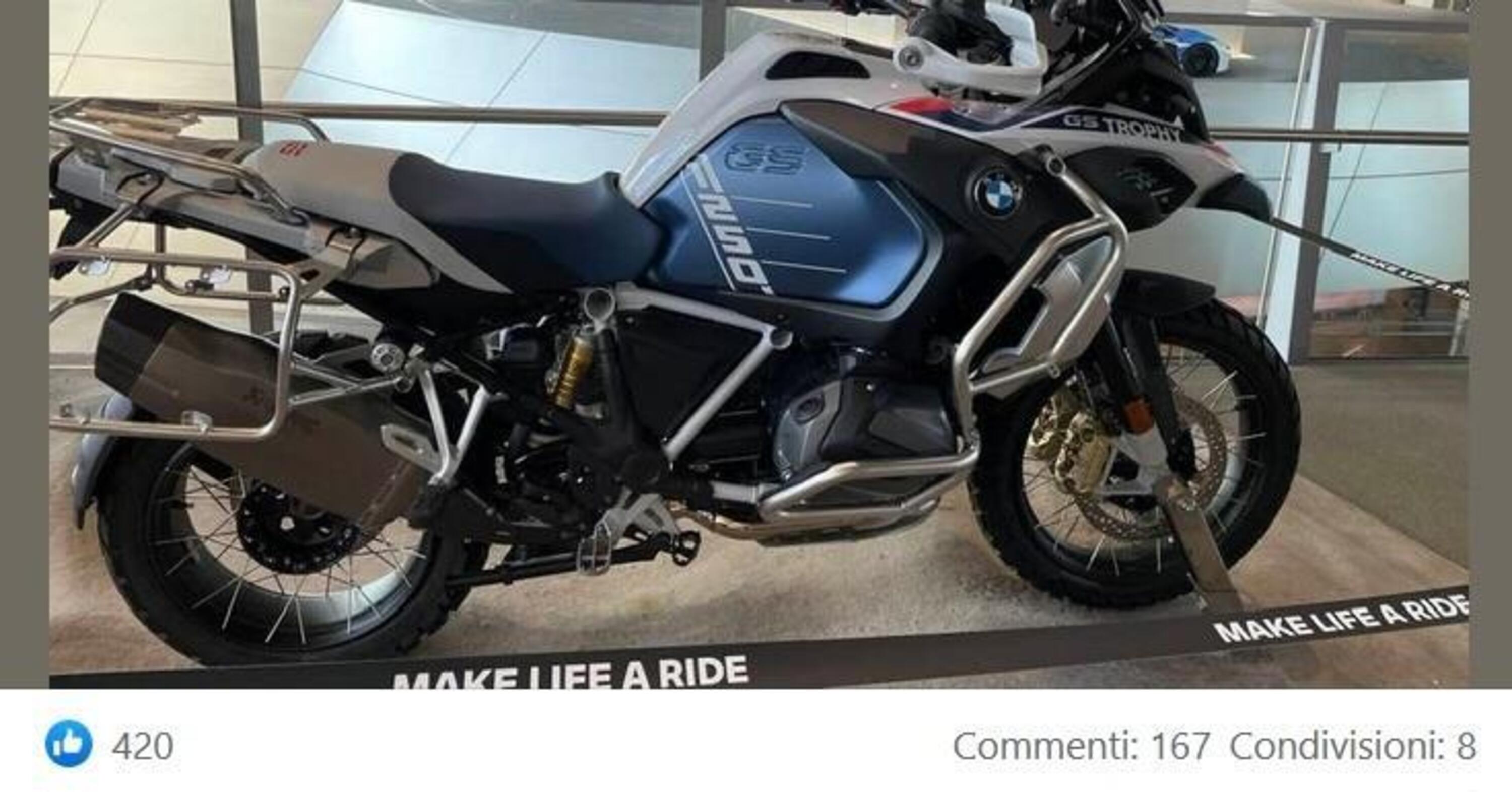 BMW R 1250 GS 2023, la nuova colorazione al Welt di Monaco - News - Moto.it