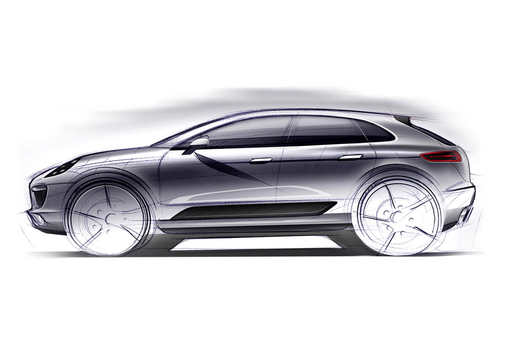 Porsche Macan: primo teaser ufficiale - News - Automoto.it